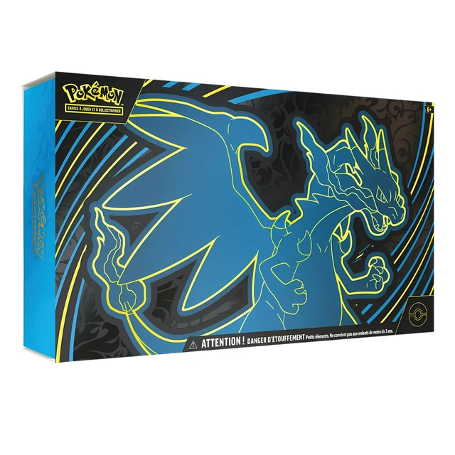 POKÉMON 🇫🇷 COFFRET Collection Ultra-Premium UPC | Méga-Dracaufeu X EX ...