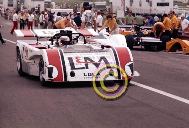 RACING ORIGINAL 35MM Slide F1 Jackie Stewart - Lola T260 1971 Mid-Ohio ...