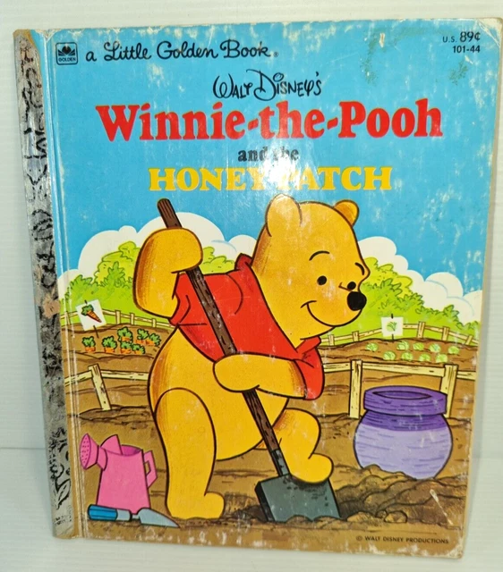 LITTLE GOLDEN BOOK Winnie-The-Pooh and the Honey Patch (Hardcover 1980 ...