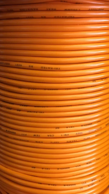 2.5MM ORANGE TRI rated automotive dc marine cable 12v 30amp 1-100m ...