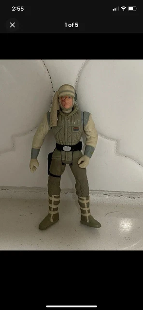 FIGURINE ARTICULÉE STAR Wars Luke Skywalker Hoth Gear 1998 Kenner 3.75 ...