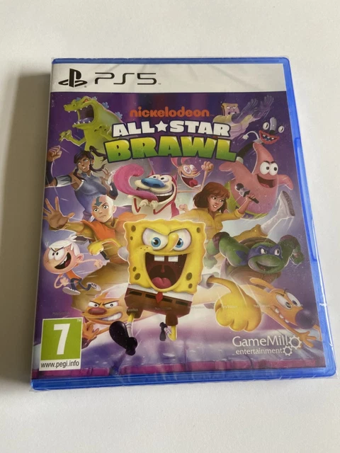 NICKELODEON ALL-STAR BRAWL PS5 Playstation 5 Spongebob Cartoon Network ...