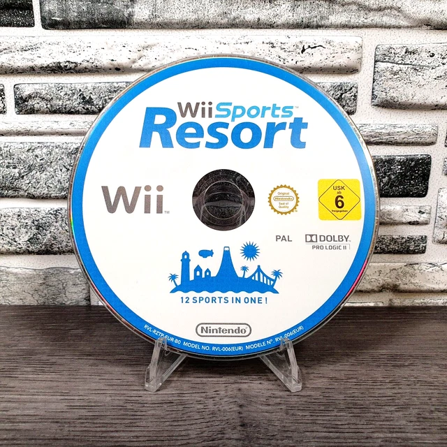 NINTENDO WII GAME: Wii Sports Resort PAL DISC ONLY £8.99 - PicClick UK