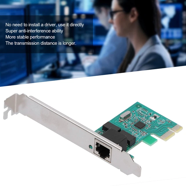 PCIE NETWORK CARD 1000M SelfAdaption Full Compatible Driver Free ...