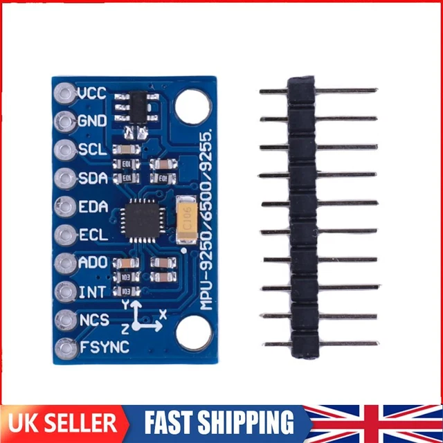 MPU6500 6-AXIS GYRO Accelerator Sensor Module With Pins GY-6500 for ...