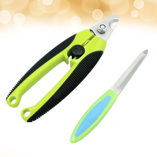 STAINLESS STEEL DOG Nail Clipper Ripple Pattern Dogs Claw Cutter Cat ...