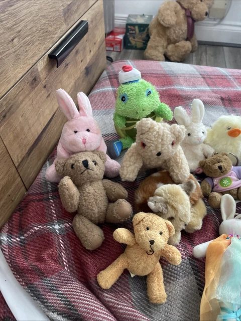VINTAGE SOFT TOY bundle Soft Toy Plush £14.99 - PicClick UK