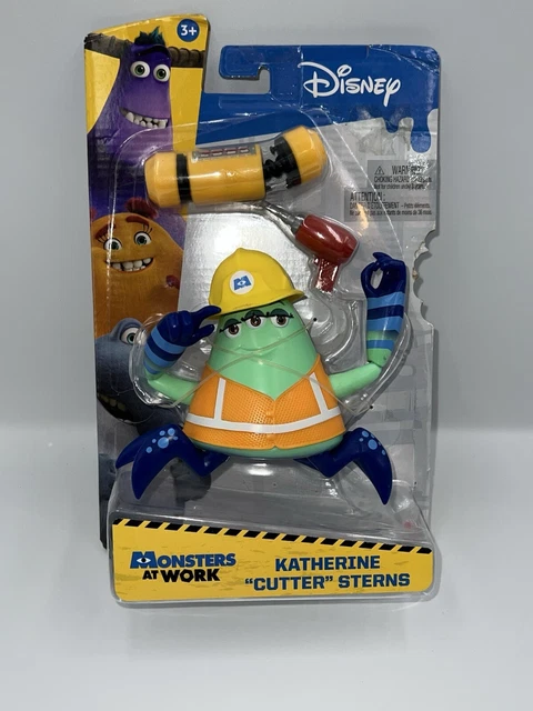 DISNEY MONSTERS INC At Work Katherine "Cutter" Sterns Action Figure NEW ...