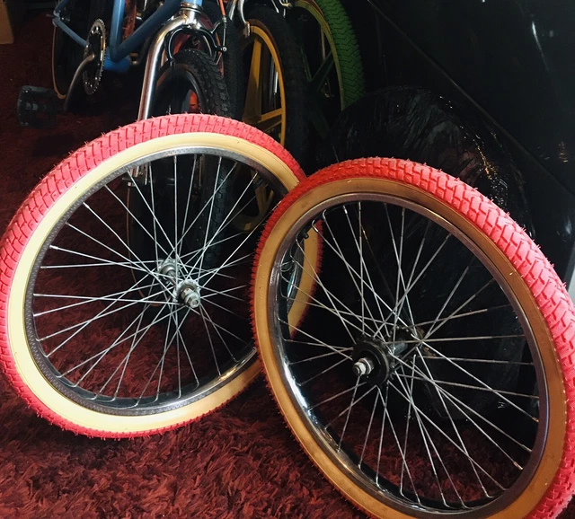 OLD SCHOOL BMX Vintage Wheels / Rigida / No Rust No Tyres EUR 40,00 ...