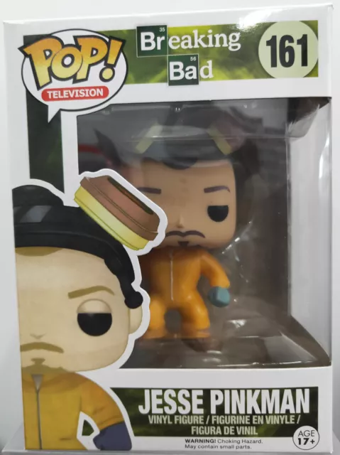 FUNKO POP BREAKING Bad Jesse Pinkman #161 Hazmat Suit Figure With ...