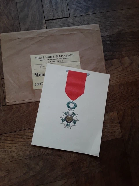 BRASSERIE MAPATAUD LIMOGES: Souvenir Légion D'Honneur 1933 EUR 20,00 ...