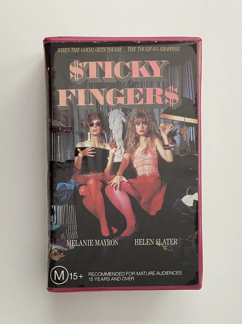STICKY FINGERS [VHS] Virgin Vision Ex-Rental Clamshell Video Tape 1988 ...