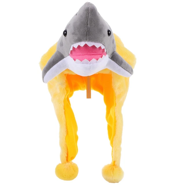 SHARK ACCESSORIES COSTUME Cartoon Headgear Party Hats Sea Animal £18.12 ...