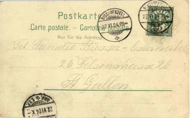 GRUSS AUS ST. Pelagiberg - Litho -N2790 $68.37 - PicClick AU