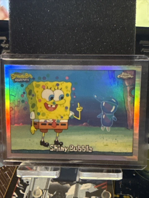 2025 TOPPS CHROME SpongeBob SquarePants - "Shiny Bubble" REFRACTOR ...
