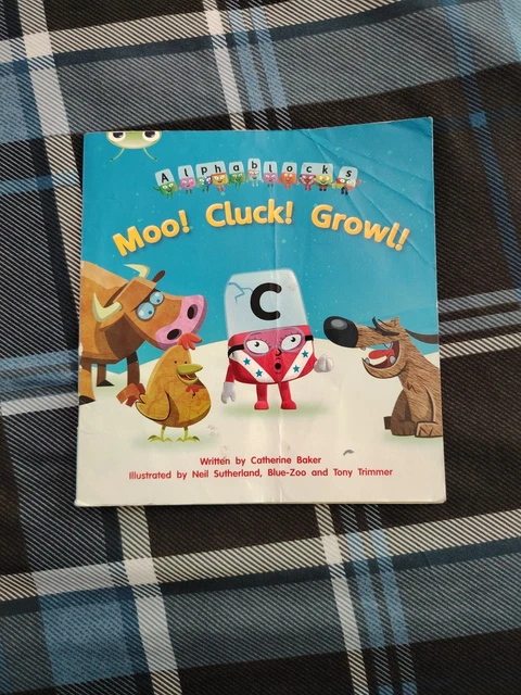 BUG CLUB PHONICS Bug Alphablocks Set 10 Moo Cluck Growl by Catherine ...