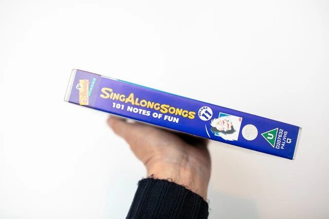 DISNEY VHS SING Along Songs 101 Notes Of Fun (1995) £8.00 - PicClick UK