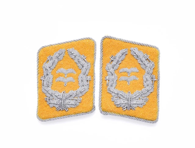 WW2 GERMAN LUFTWAFFE Oberstleutnant Fliegertruppe Collar Tabs WH £31.19 ...