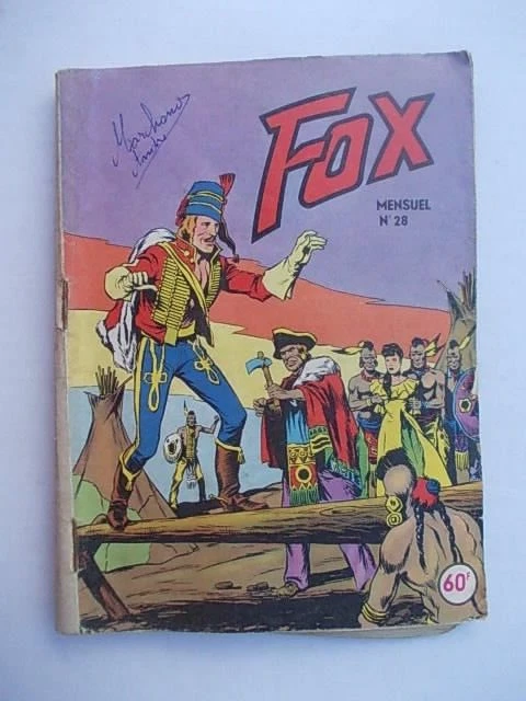 RARE N° 29 FOX 1956 Editions LUG petit format bande dessinée cow boy ...