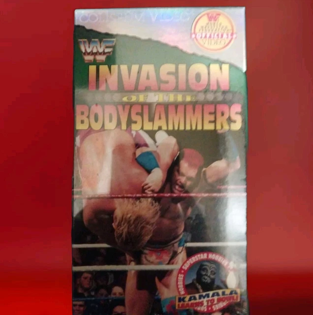 WWF INVASION OF the Bodyslammers VHS 1993 Coliseum Video WCW ECW WWE ...