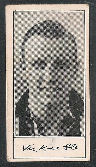 BARRATT, FAMOUS FOOTBALLERS A.5, VIC KEEBLE, NEWCASTLE UNITED, No.46 ...