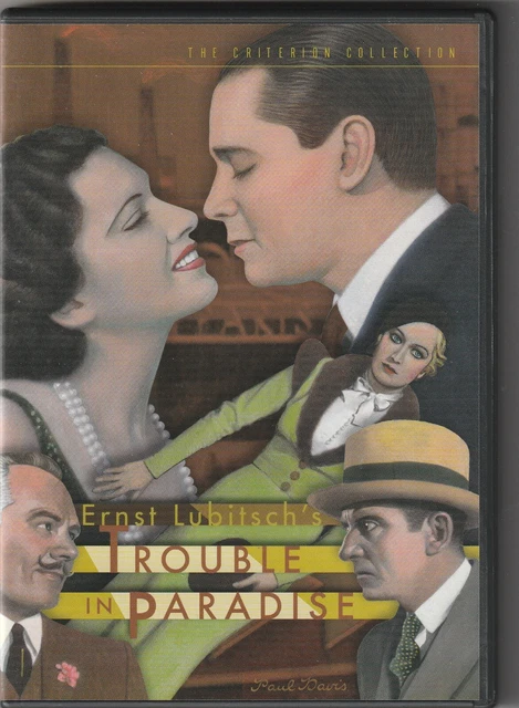 TROUBLE IN PARADISE Criterion Collection Dvd Ernst Lubitsch EUR 10,75 ...