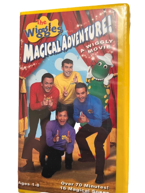 Vintage The Wiggles Magical Adventure 2002 Vhs Sealed 15 58
