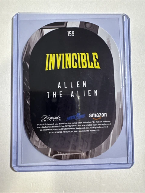 2025 KEEPSAKE INVINCIBLE Ovolocity ALLEN THE ALIEN #159 $27.89 ...