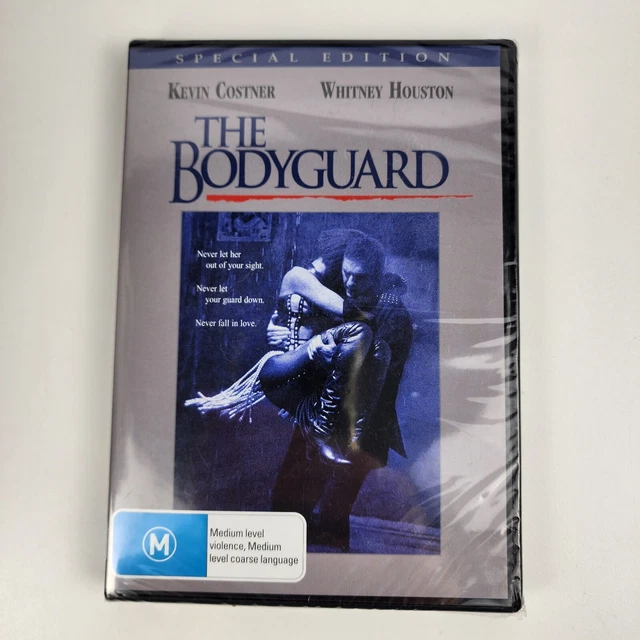 THE BODYGUARD DVD Kevin Costner Whitmey Houston Drama Rated M Region 4 ...