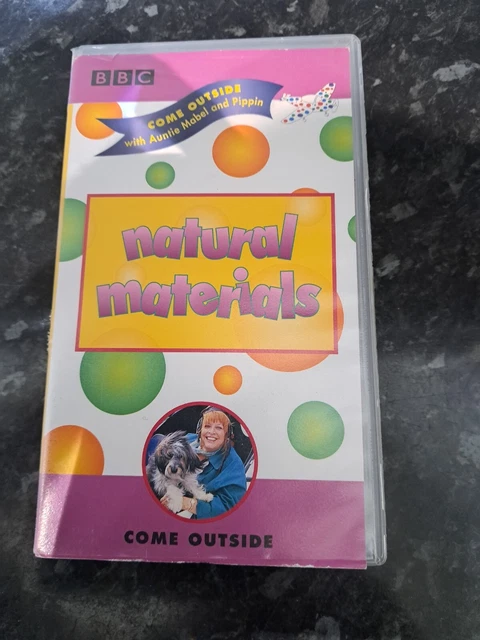 COME OUTSIDE NATURAL Materials Bbc Vhs Video With Auntie Mabel And ...