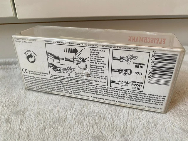 FLEISCHMANN 1.87 SCALE HO Gauge 5767 K 4 Wheel 3rd Class Passenger ...