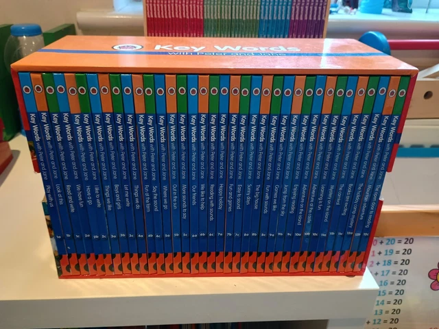 LADYBIRD KEY WORDS 36 Books Peter and Jane Box Set Early Learning £24. ...