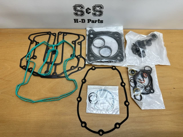 GENUINE HARLEY-DAVIDSON TOURING MK8 117ci ENGINE OVERHALL GASKET KIT ...