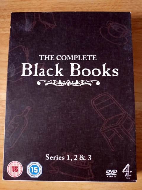 THE COMPLETE BLACK Books Collection - uk region 2 dvd - 3 disc set ...