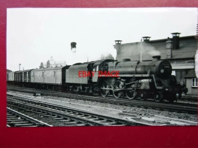 PHOTO BR Standard Class 5 Loco No 75078 At Basingstoke 1965 £1.85 ...