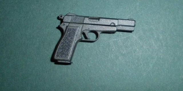 1/6TH SCALE DRAGON British Army L9a1 Browning HP Pistol for 12" figures ...
