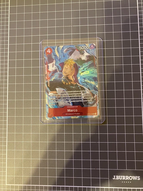 2023 ONE PIECE Card Game: Paramount War: Marco OP02-018 R Alt Parallel ...
