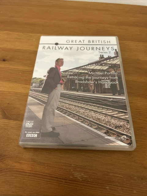 GREAT BRITISH RAILWAY Journeys Complete Series 2 (DVD) Michael Portillo ...
