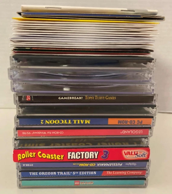 LARGE LOT 25+ Children's Educational Software CD Rom Windows-Homeschool ...