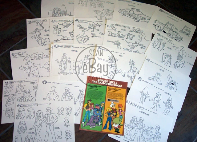 THE BUFORD FILES ANIMATORS' MODEL SHEETS HANNA BARBERA Artist Reference ...