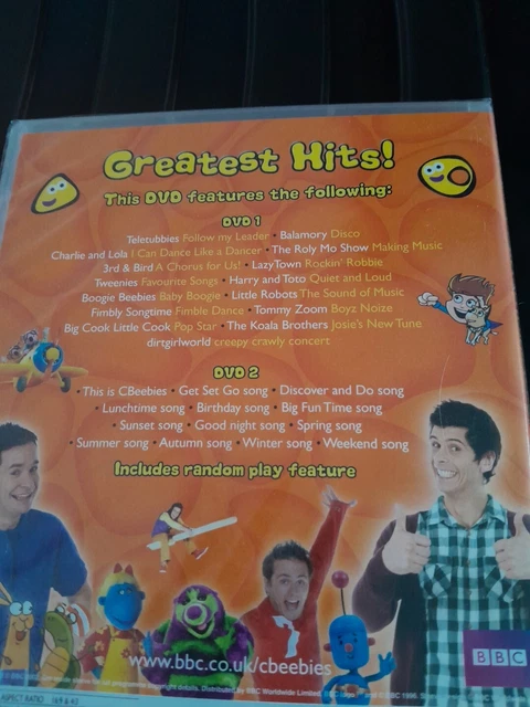 CBEEBIES BBC GREATEST Hits dvd brand new & sealed rare discontinued £34 ...