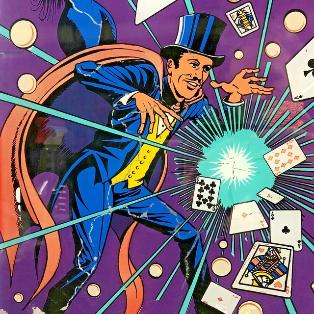 GOTTLIEB ROYAL FLUSH Pinball Machine Game Backglass EUR 148,54 ...