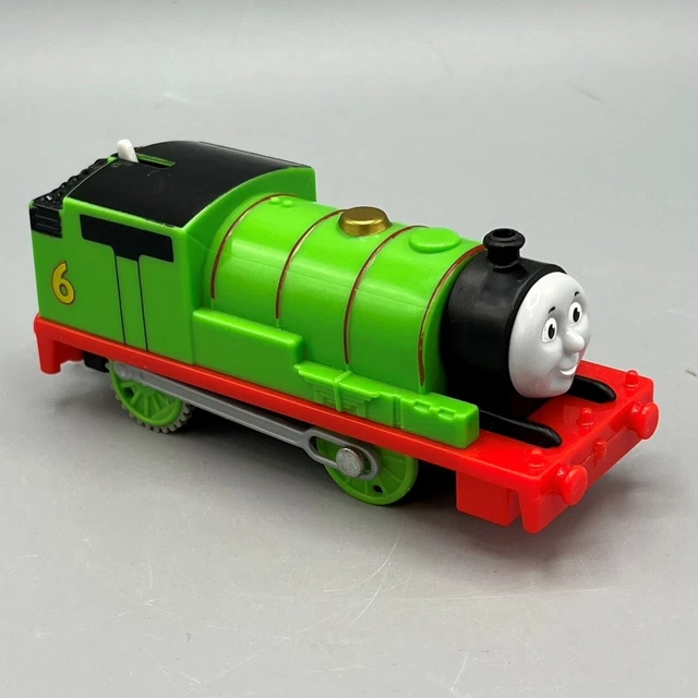 THOMAS & FRIENDS Motorized Trackmaster Percy Locomotive Train Engine ...