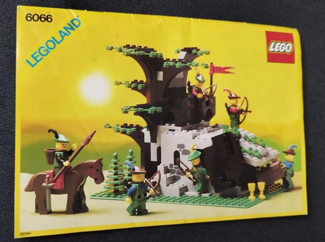 MANUALE ISTRUZIONI ORIGINALE Set Lego 6066 Avamposto Mimetico EUR 20,00 ...