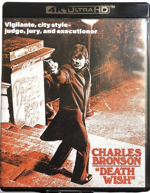 DEATH WISH (4K/UHD + Blu-ray ) Charles Bronson £26.95 - PicClick UK