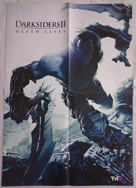 PLAYSTATION OFFICIAL MAGAZINE Darksiders 2 Death Lives Two-Sided A2 ...