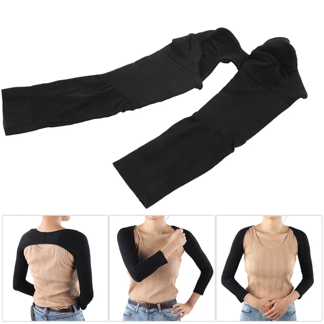 BACK CORRECTION SHOULDER Protector Arm Sleeve Posture Corrector Arm ...