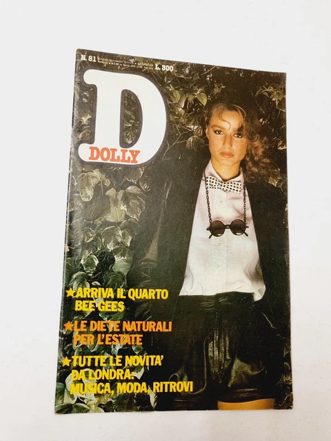 MAGAZINE DOLLY 81-1980 Bee Gees-Loredana Berte-Woody Allen-Buggles ...