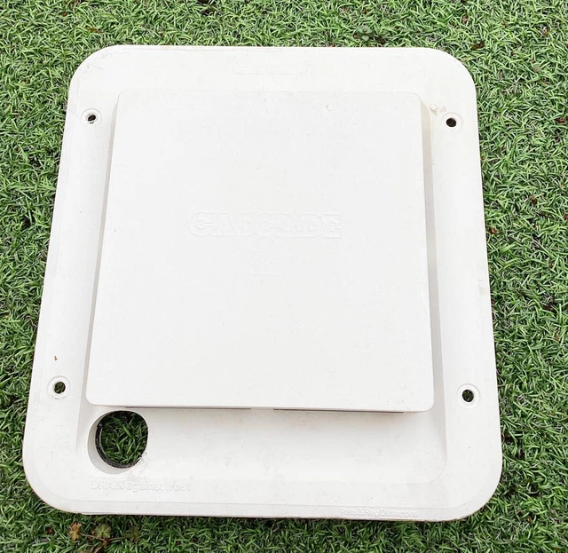 WATER HEATER CARVER Cascade Cowl Vent Cover Caravan Camper Motorhome No ...