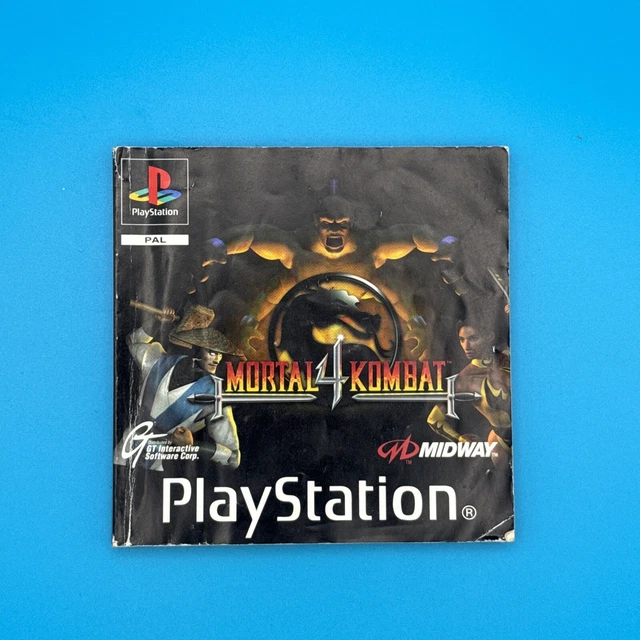 MORTAL KOMBAT 4 PlayStation PS1 MK4 Boxed With Manual! . £64.99 ...